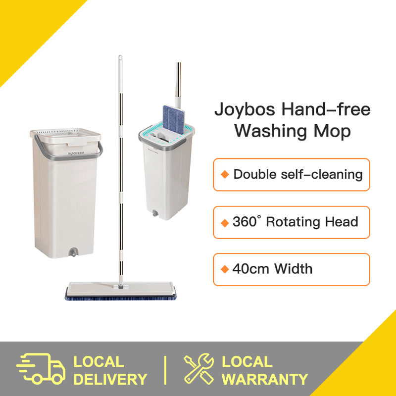 Joybos G2S2 2in1 Self-Wash Squeeze Dry Mop 360 Map Floor Cleaning Mop ...
