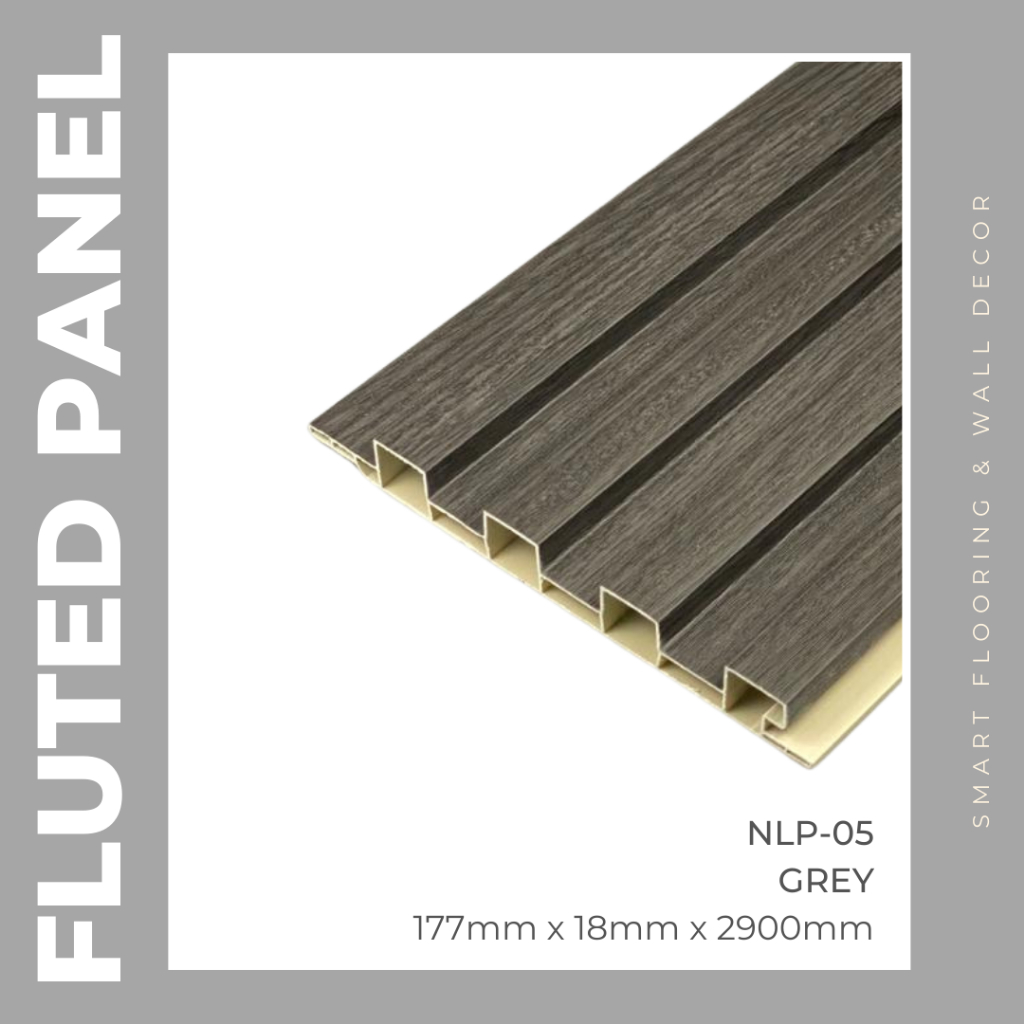Quality PVC Fluted Panel Wall Panel 9.5 FT - NLP Series [Ready Stock ...