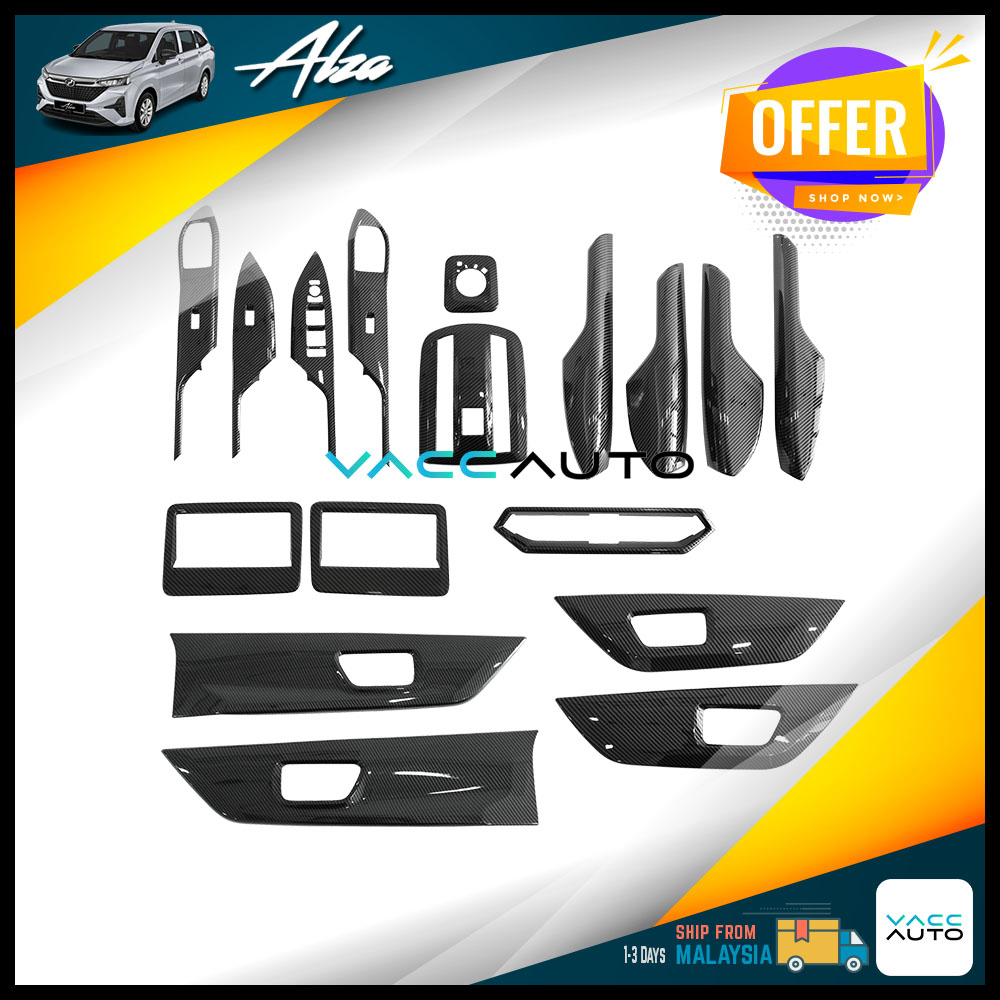 Perodua Alza W150 2022 - 2025 Interior Carbon Window Switch Panel Room ...