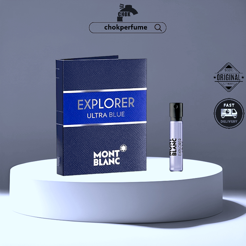 Mont Blanc Explorer Ultra Blue EDP 2ml Perfume Sample Vial(M) | Shopee ...