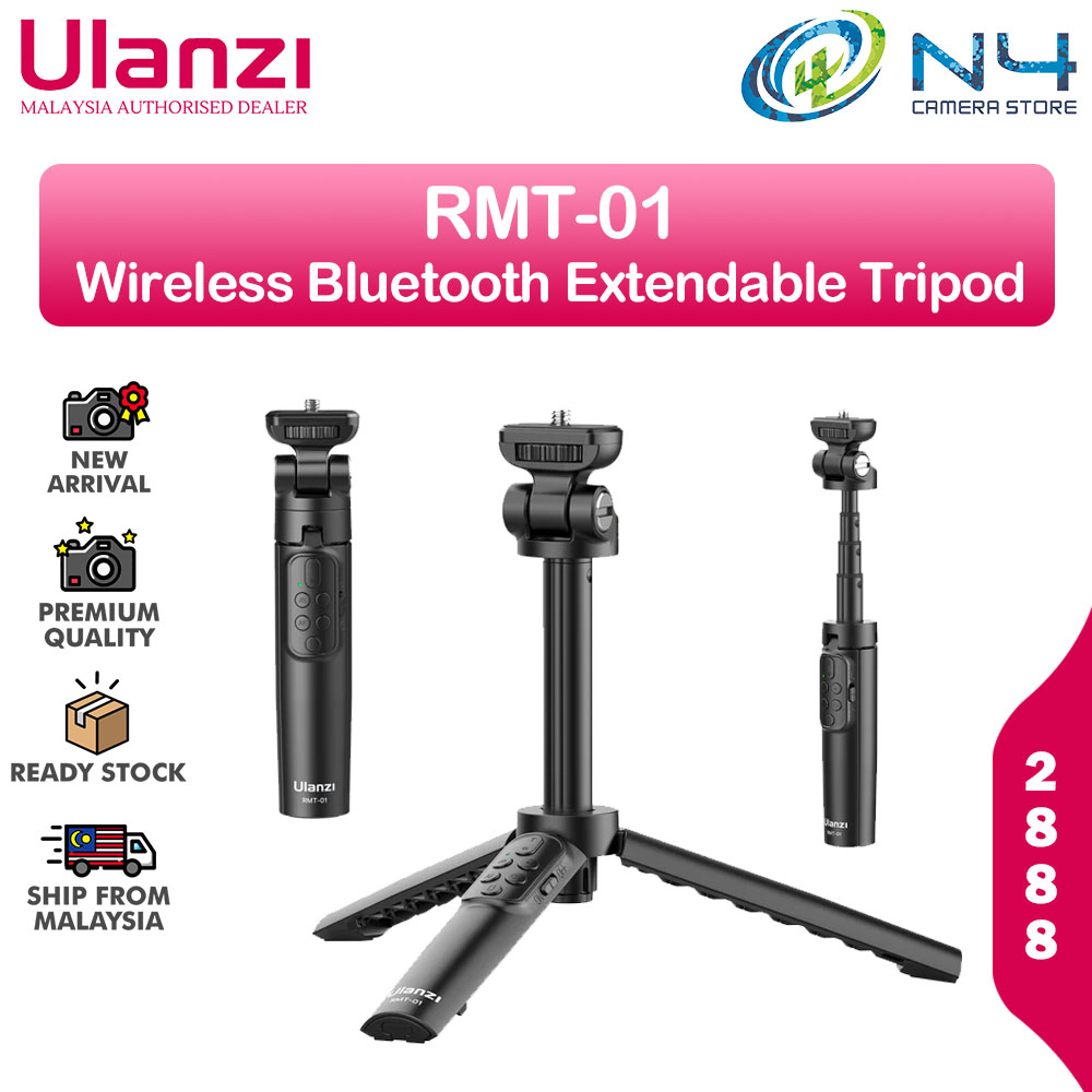 Ulanzi RMT-01 Wireless Bluetooth Remote Control Camera Tripod 2888 | Shopee Malaysia