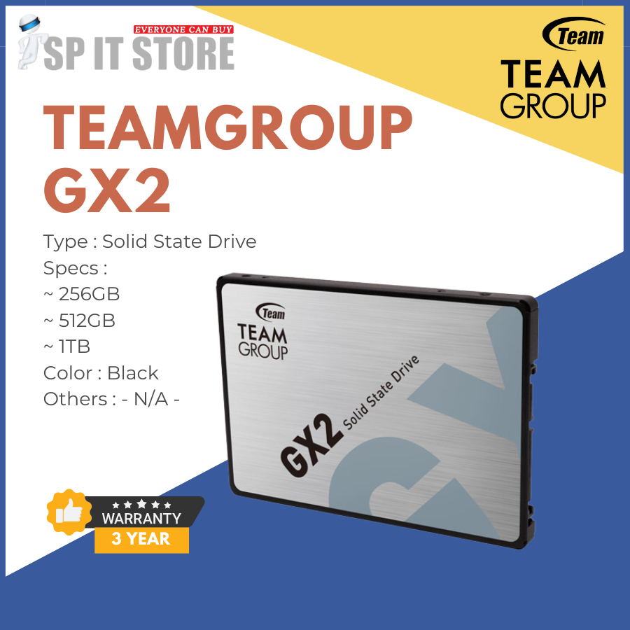 TeamGroup GX2 Solid State Drive (SSD) | Shopee Malaysia