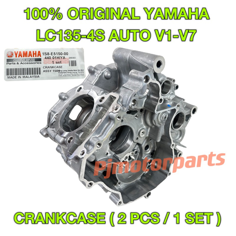 LC135 4S V1-V7 AUTO (100% ORIGINAL YAMAHA HLY) (2 PCS / 1 SET) Engine ...