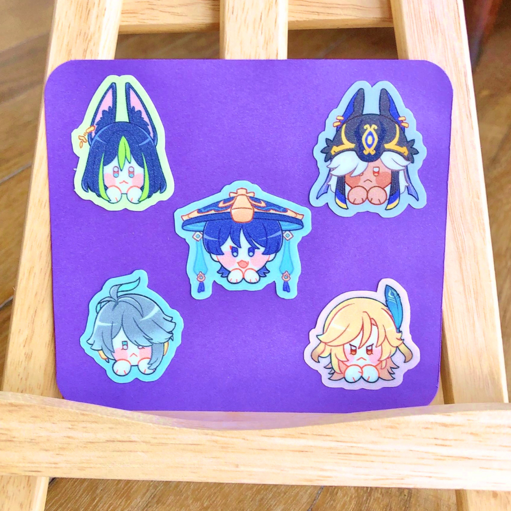 Genshin Impact Stardust Stickers - Sumeru Set | Shopee Malaysia