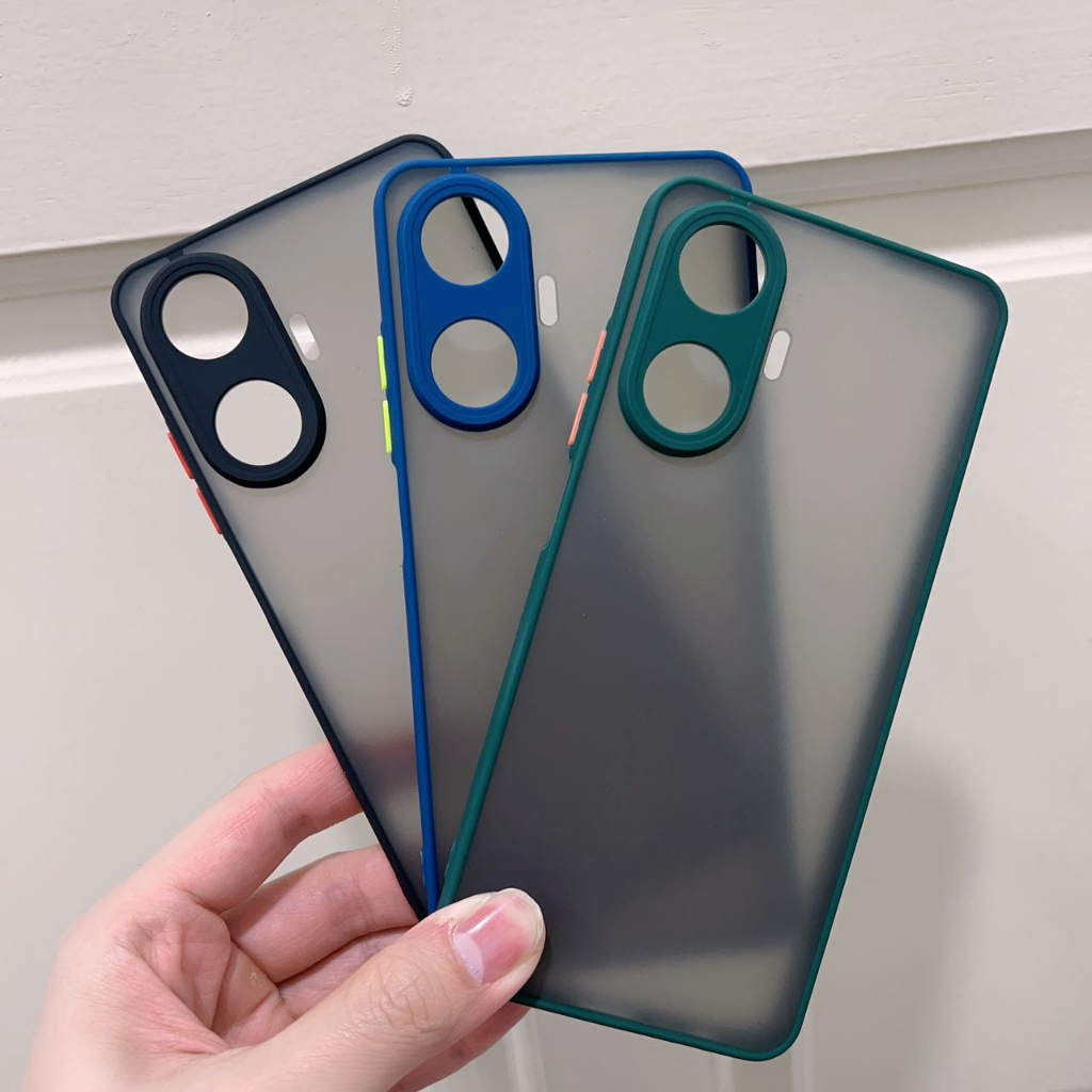 REALME C55 Transparent Matte Camera Protection Matte Case | Shopee Malaysia