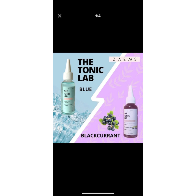 Tonic Lab by Zaems ORIGINAL HQ | Shopee Malaysia