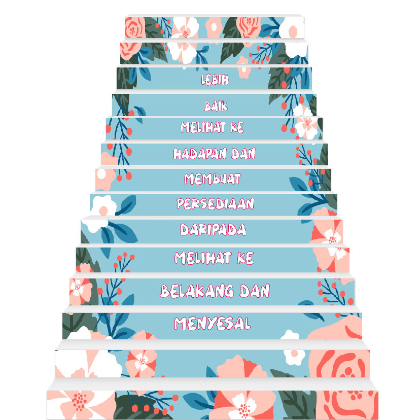 Set Keceriaan Tangga Sekolah Boleh Custom Design Material Banner 14 dalam 1 Set | Shopee Malaysia