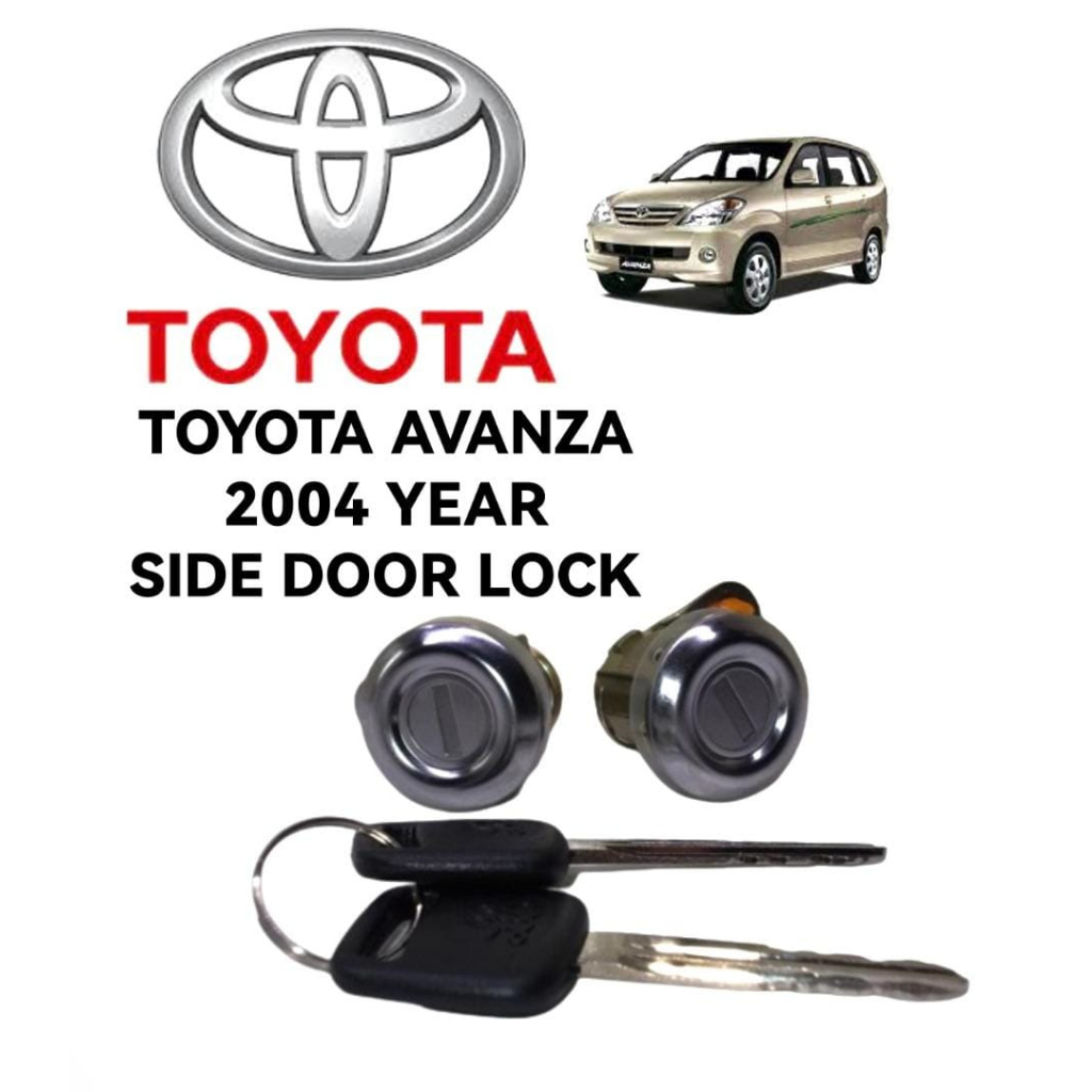 Toyota Avanza 2004 Year Side Door Key Lock Cylinder Left Right With Key ...