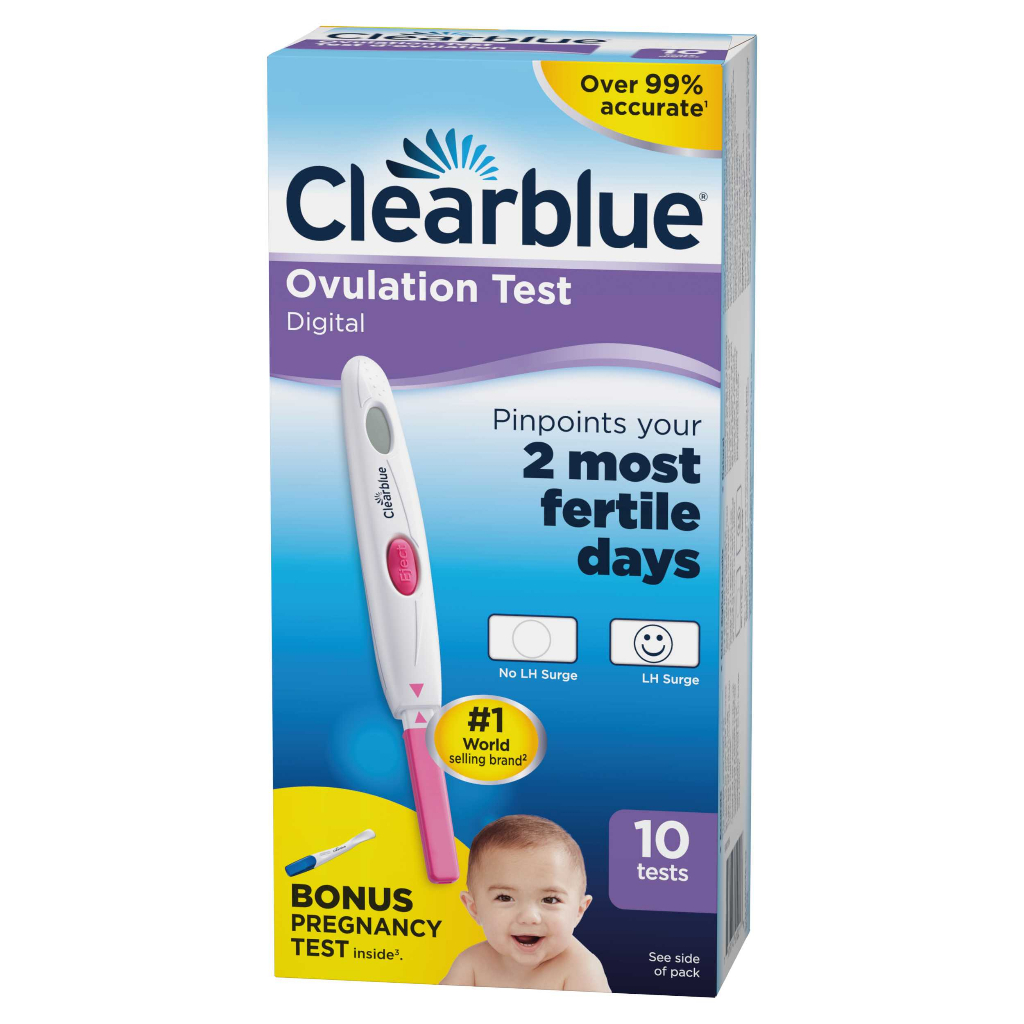Clearblue Ovulation Test Digital 10pcs (Exp 10/25) | Shopee Malaysia