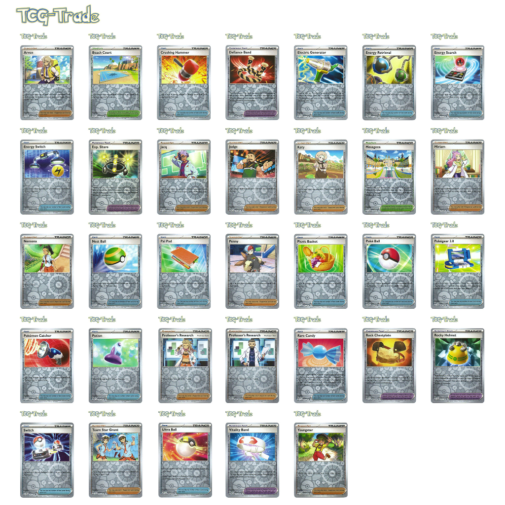 [Pokemon TCG Singles] SV1 Base Set - Trainer Reverse Holo - Pokemon ...