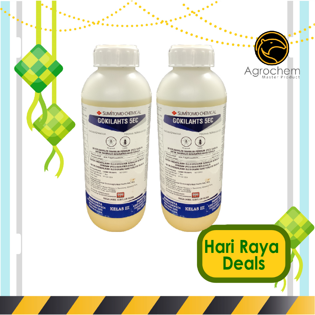 【Twin Pack Deal】Sumitomo Chemicl Gokilahts 5ES (1 Liter) | Shopee Malaysia