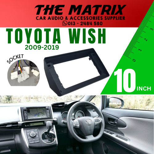 Android Casing Toyota Wish 2009-2019 10 Inch | Shopee Malaysia