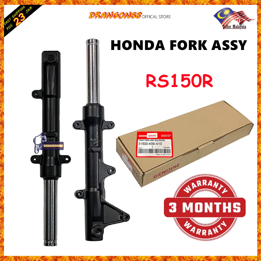 HONDA RS150 RS150R FRONT FORK SET 100% ORIGINAL HONDA MALAYSIA | Shopee ...