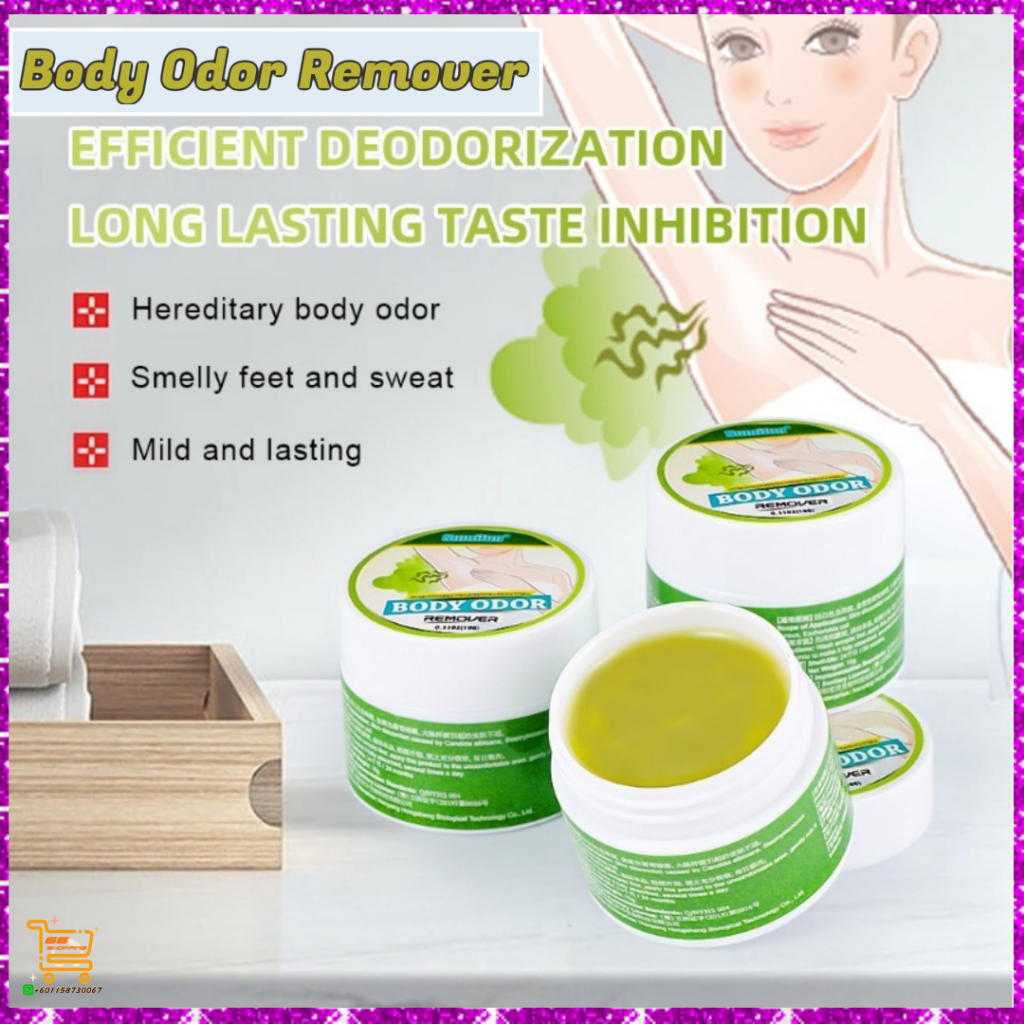 Body Odor Remover Sumifun Ubat Ketiak Organic Deodorant Natural Hilang ...