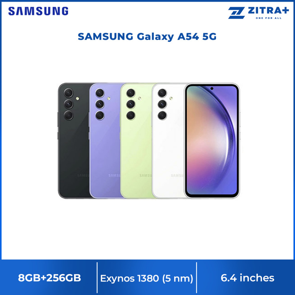 SAMSUNG Galaxy A54 5G | 8GB+256GB | NFC | Bluetooth v5.3 | Smart Switch ...