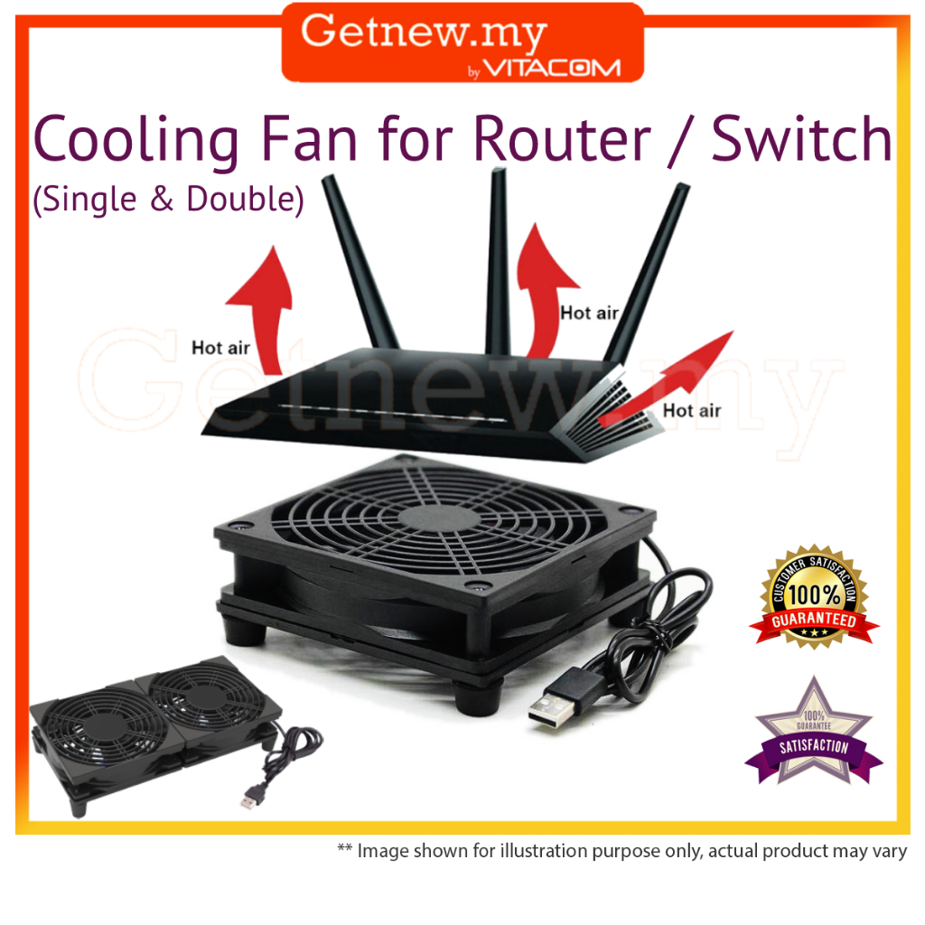 High Quality USB Cooling Fan Router Modem Fan Cooler 5v 12cm 1200rpm ...