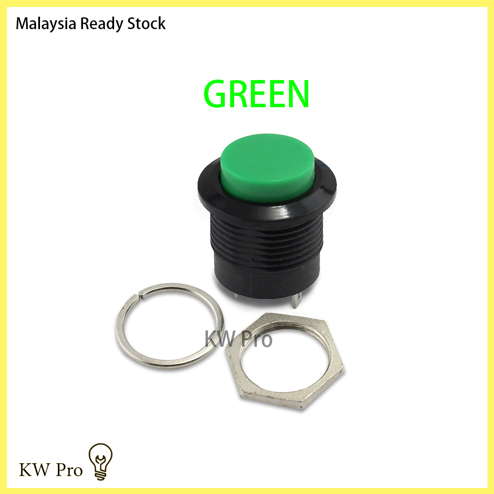 R13-507 (Ms-327) Embedded Push Button Switch Off (Momentary On) 2 Pin ...