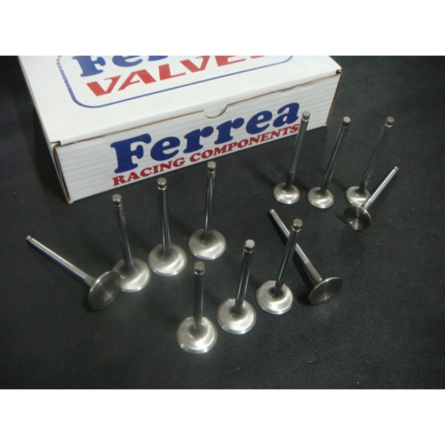 Ferrea 6000 Series Competition Swirl-Polished Head Engine Valve Honda ...