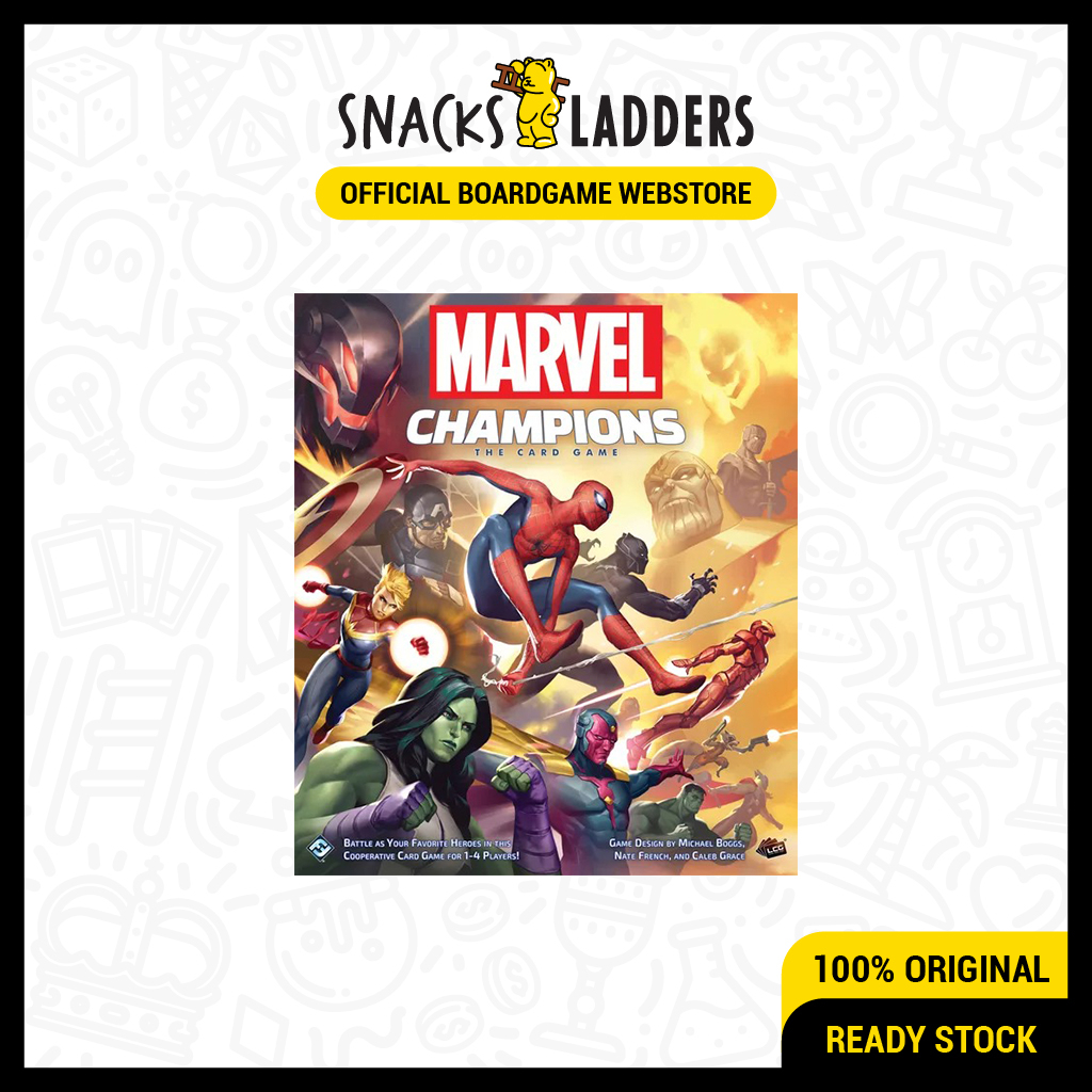 [Snacks & Ladders] Marvel Champions: The Card Game (EN) | Shopee Malaysia