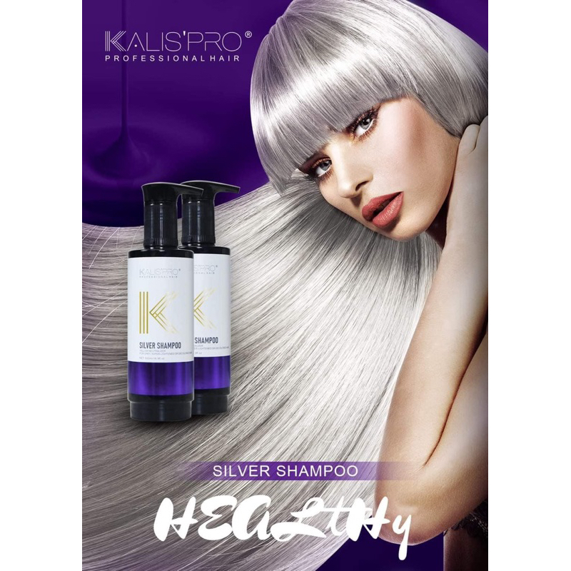 Kalispro Silver shampoo Anti yellow shampoo ash color shampoo Purlpe ...