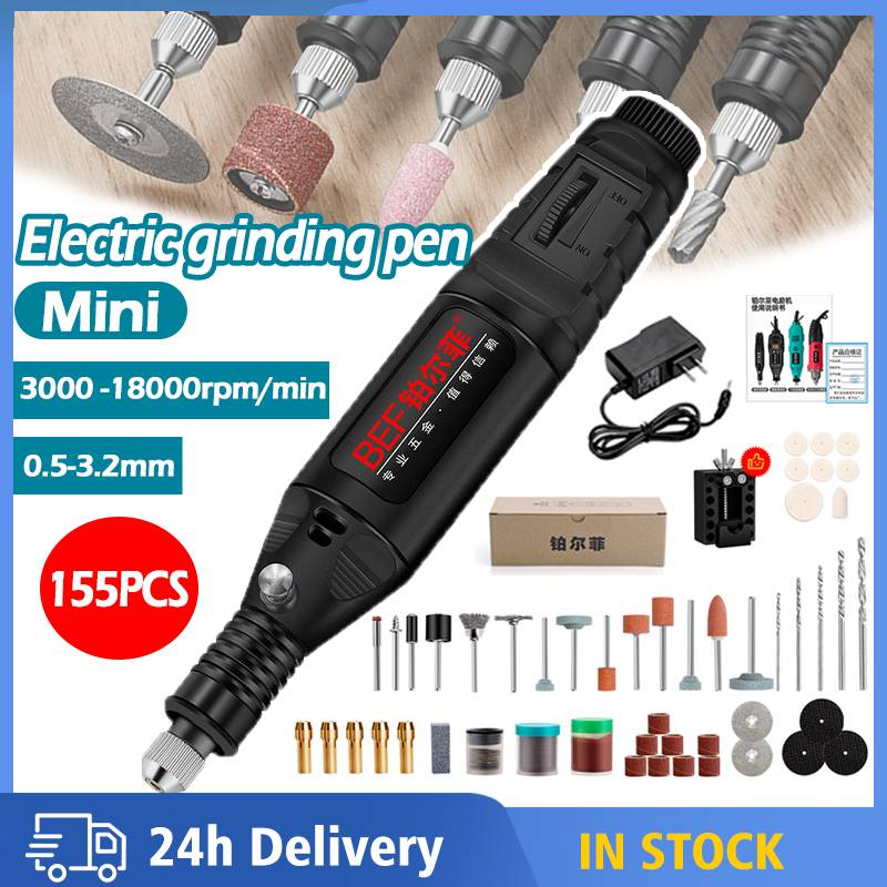 12V DC Grinder Grinding Tool Dremel Drill Electric Grinding Set ...