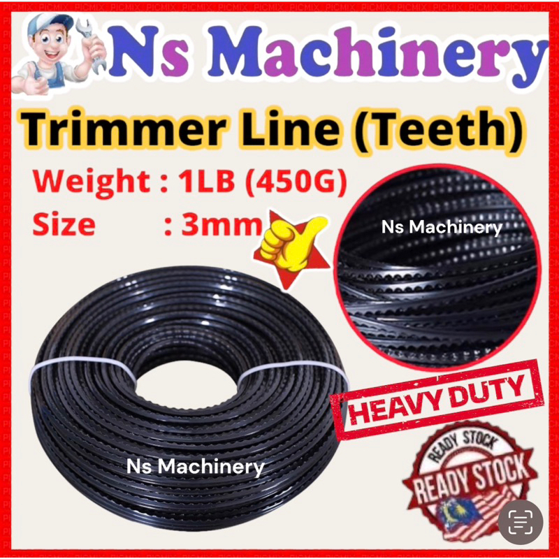 3.0mm Heavy Duty Brush Cutter Trimmer Line Spool Nylon Cord Wire String ...