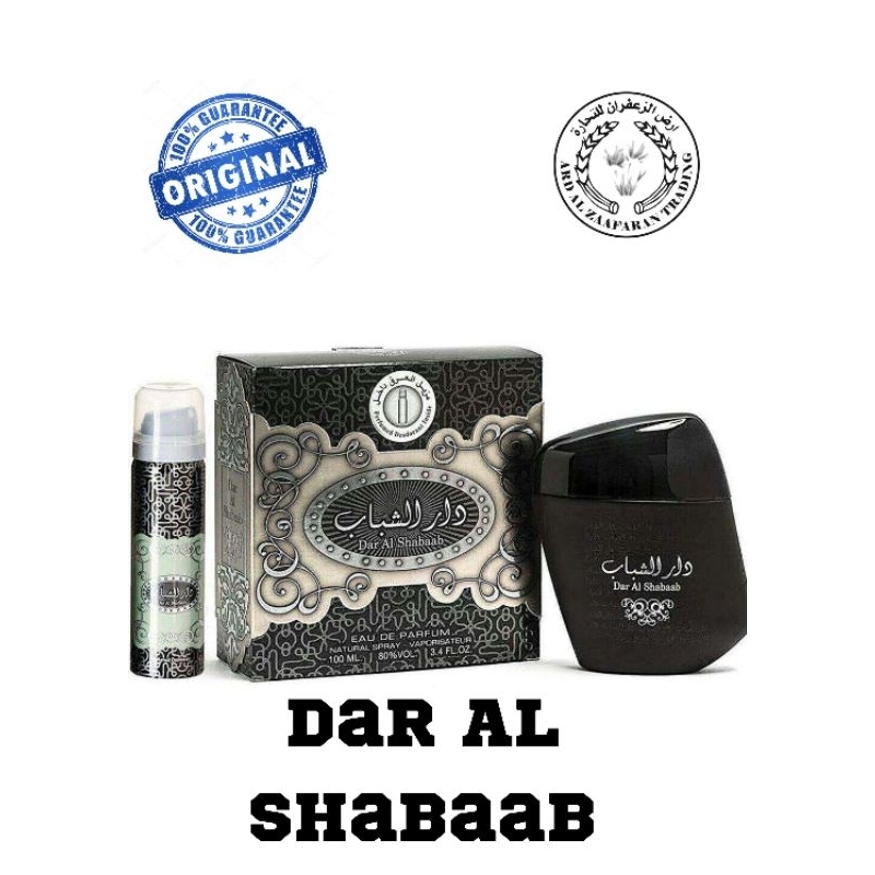DAR AL SHABAAB PERFUME 100 ML BY ARD AL ZAAFARAN | Shopee Malaysia