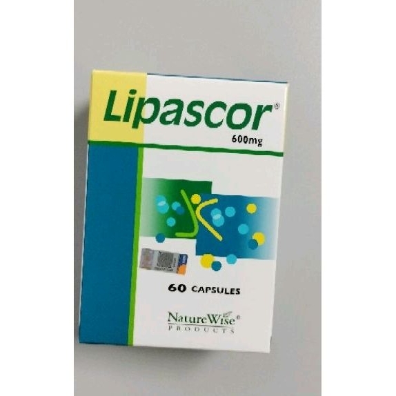 Lipascor 600mg cap 6x10's per box | Shopee Malaysia