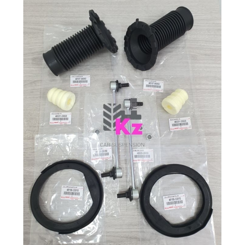 TOYOTA HARRIER ACU30 ACU35 MCU30 MCU35 GSU30 GSU35-8 IN 1 SET - FRONT ...