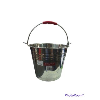 🔥READY STOCK🔥Zirafah Stainless Steel bucket♥️pail😍baskel😄timba♥️timba ...