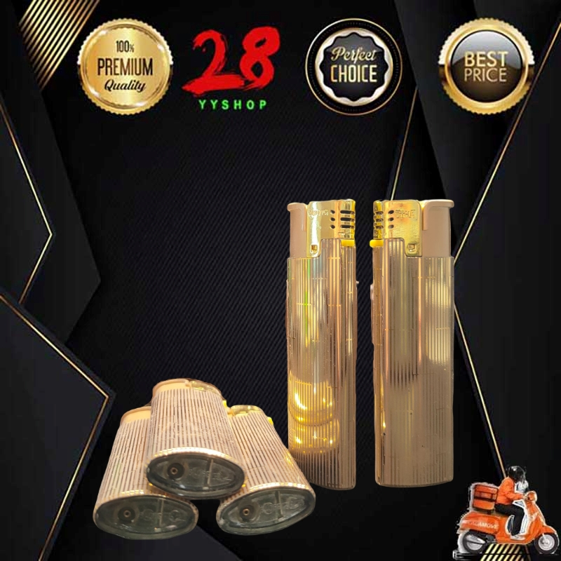 Glittering Electronic Push-Type Floating Fire Ghost Lighter | Shopee ...