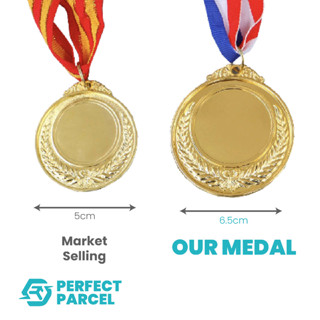 Free Design METAL Medal Both Side Sticker Medal Besi with Ribbon Alloy ...