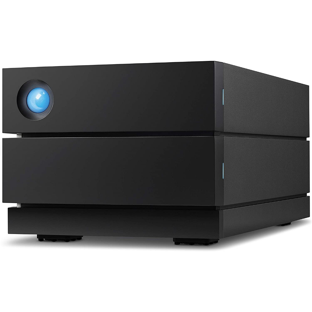 LaCie 2big Dock 2-Bay Thunderbolt 3 RAID Array (External Hard Drive ...