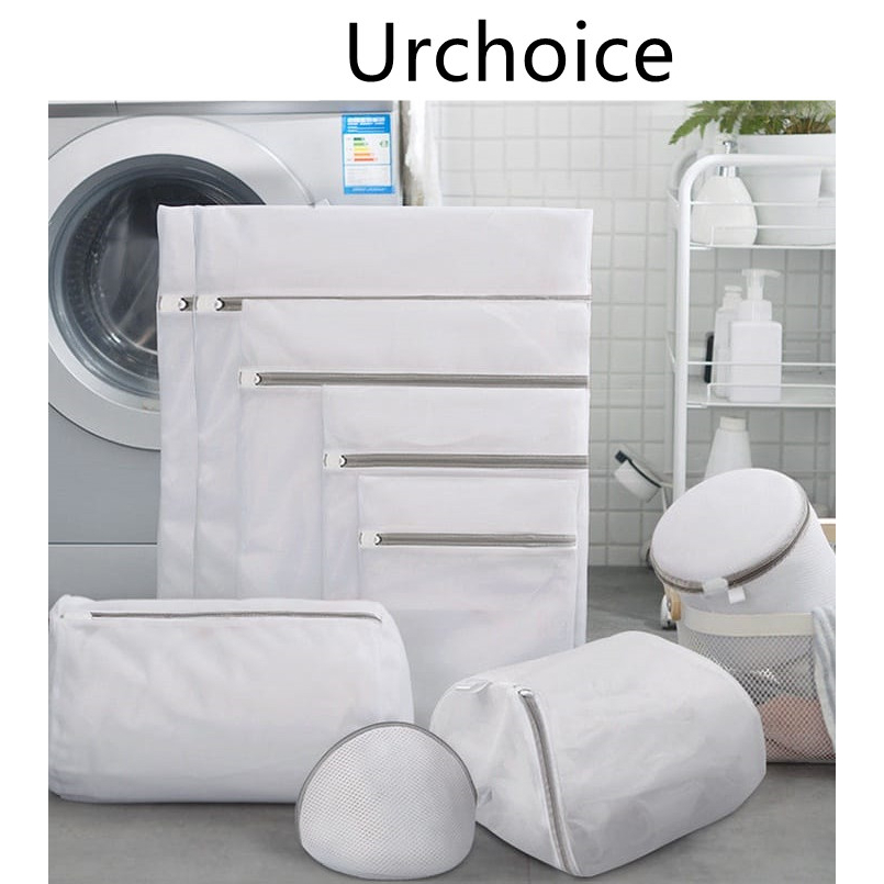 [READY STOCK] 70g Thick Fine Mesh Laundry Bag Underwear Washing Bag ...
