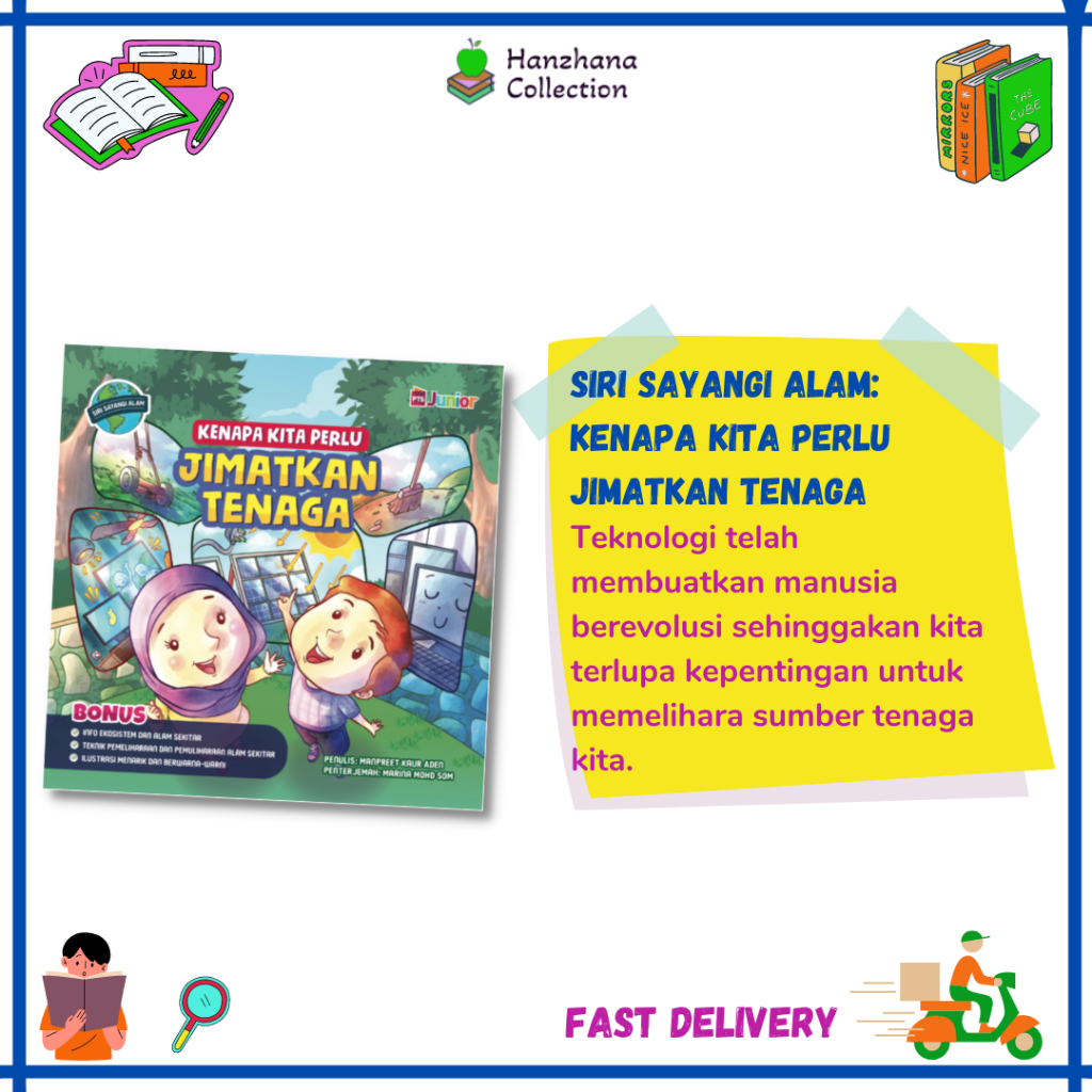 Buku Siri Sayangi Alam : Kenapa Kita Perlu Jimatkan Tenaga by Manpreet ...