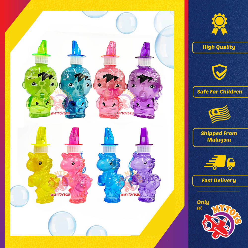 Bubble Stick Cartoon Boboiboy Upin Ipin Pony Kitty Dora Frozen Ultraman ...