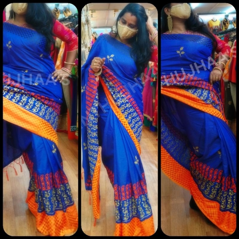 READYMADE SAREE EASY TO WEAR WITH INNER SKIRT RM 150 | Shopee Malaysia
