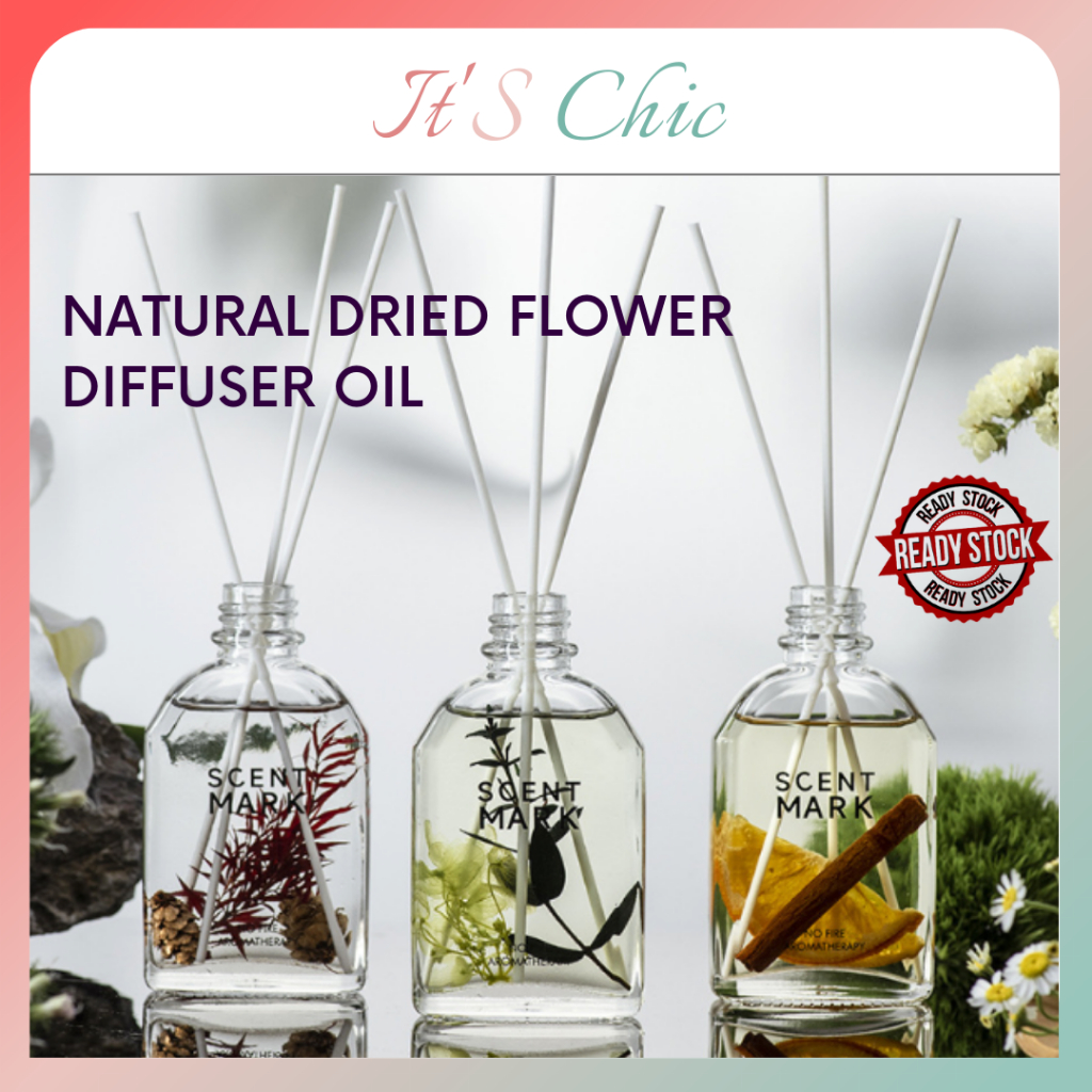 Home Fragrance Natural Dried Flower Diffuser Oil Reed Diffuser Flower ...