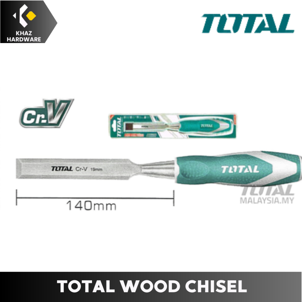 khaztoyou TOTAL WOOD CHISEL 1/2"/12mm , 3/4"/ 19mm, 1" /25mm(THT412256,THT41196,THT41126 ...