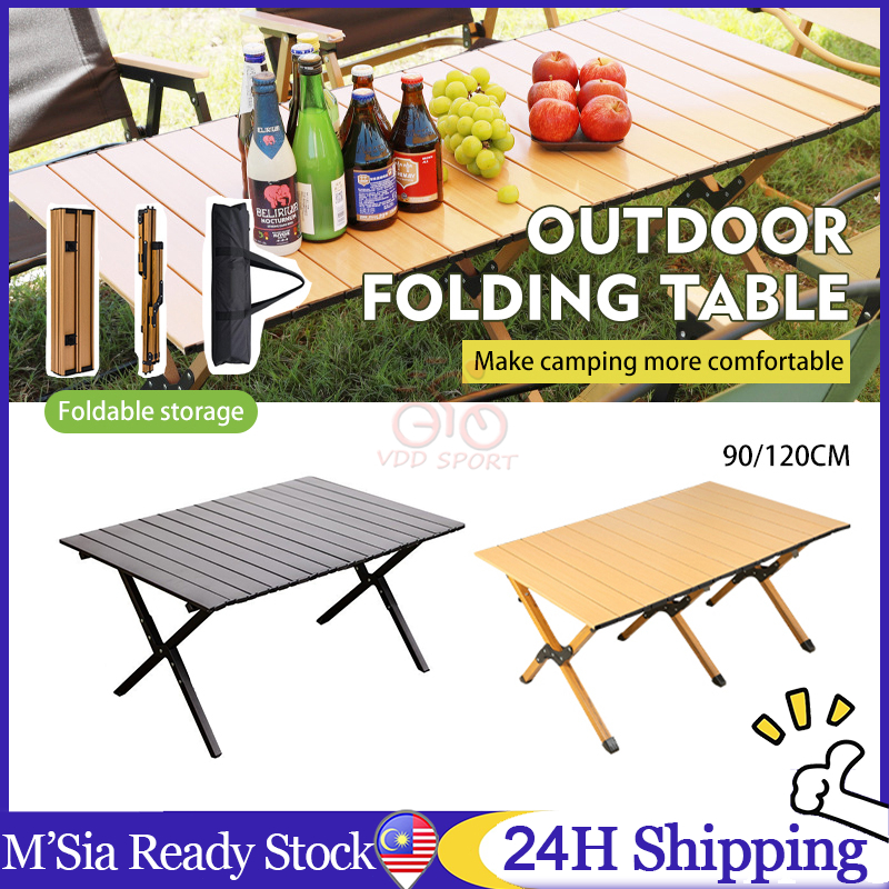 Meja Kayu Portable Egg Roll Table Luxury Outdoor Camping Glamping ...