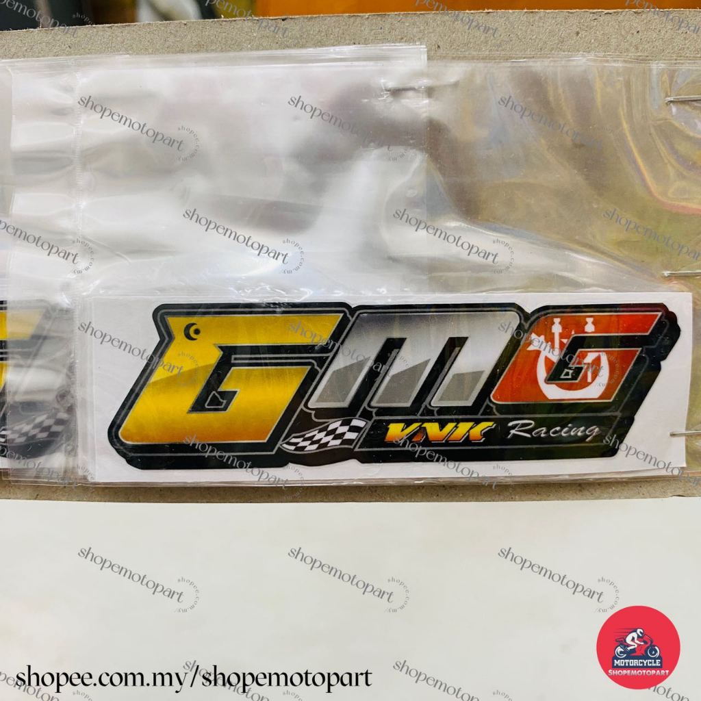 STICKER STIKER ESR MOTOR GMG REDLEO ELLE USA BOON SIEW NASTY PORT FLOW ...