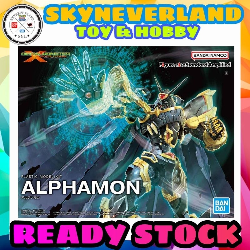 BANDAI FIGURE-RISE STANDARD AMPLIFIED ALPHAMON | Shopee Malaysia