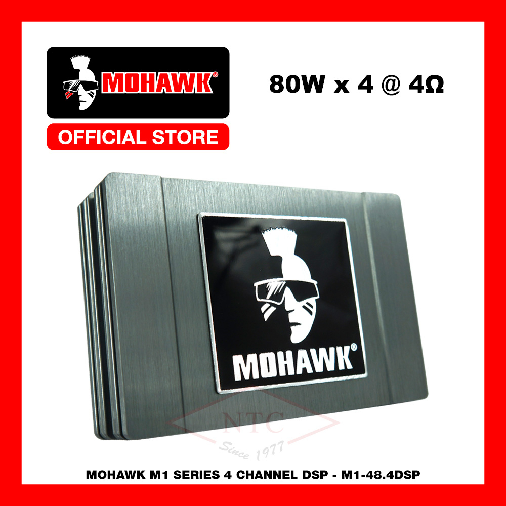 MOHAWK M1 Car Audio 4 Channel DSP Amplifier - 23M1-48.4DSP | Shopee ...