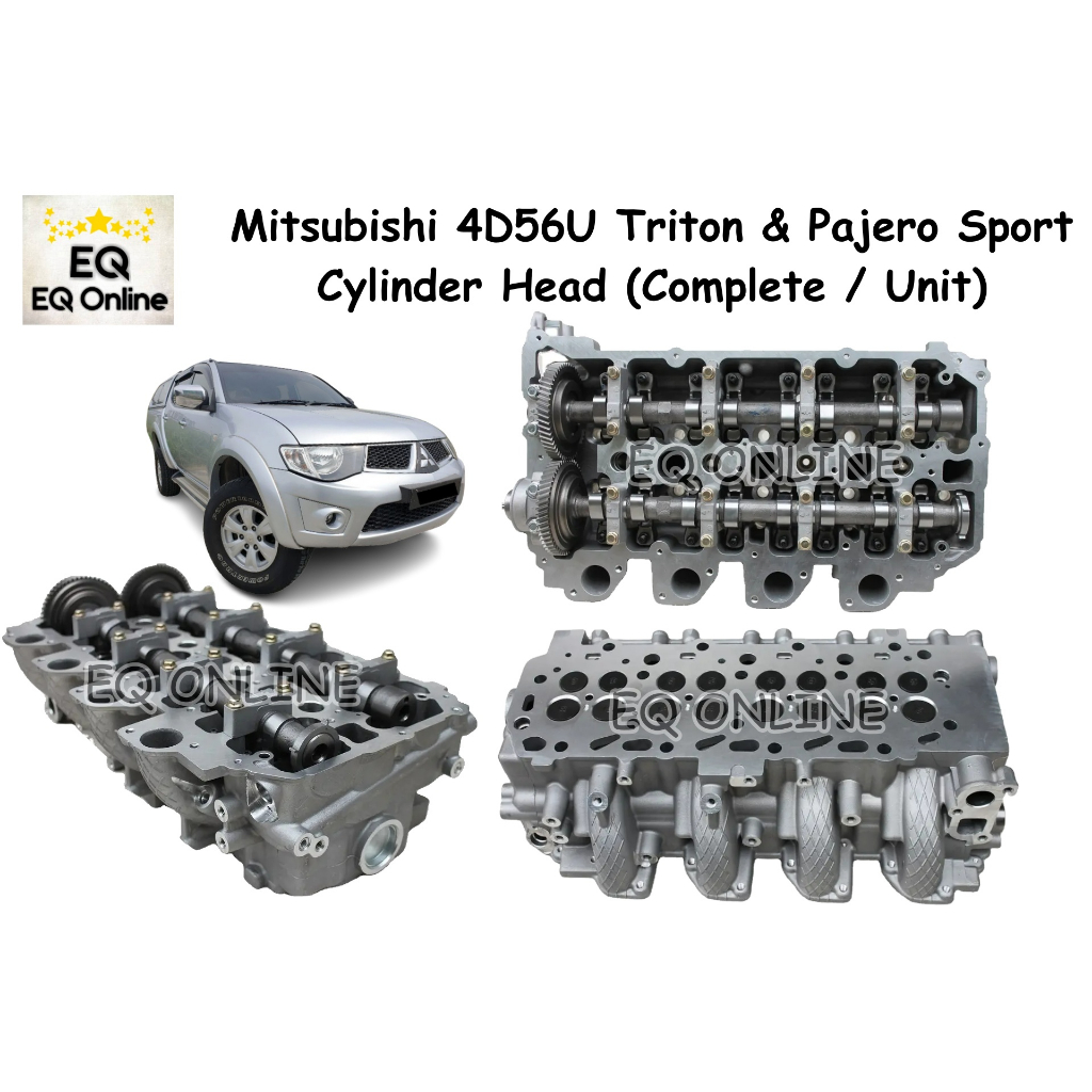Mitsubishi Pajero Sport & Triton 16V 4D56U Engine Cylinder Head (*New ...