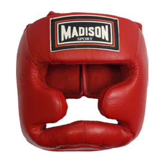 BOXING HEAD GUARD ELITE HEAD GUARD DELUXE TOURNAMENT MADISON HAND ...