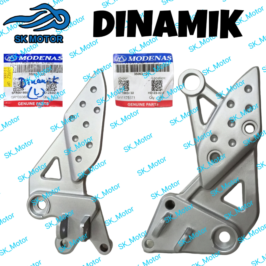 Modenas DINAMIK 120 Original Stay Front Step Left Right Footrest ...