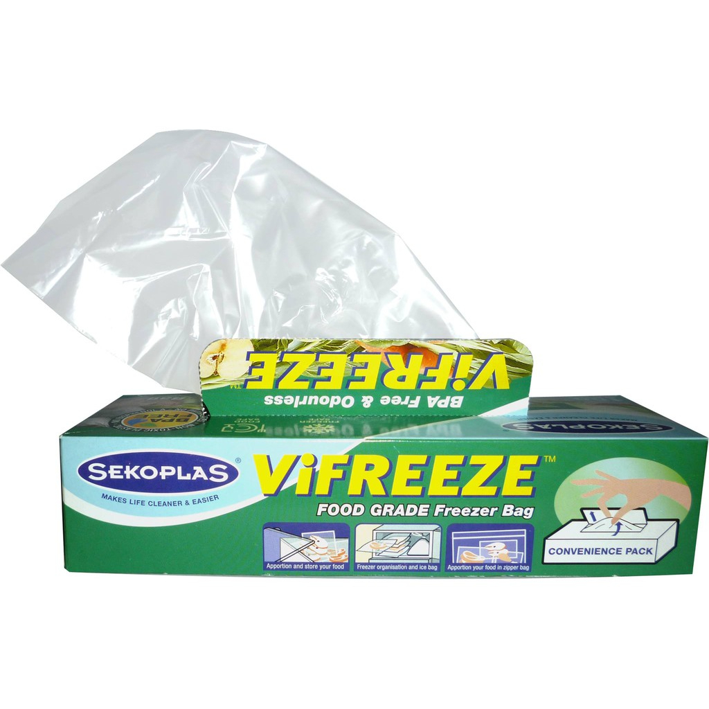 ViFREEZE Food Grade Freezer Bag By Sekoplas | Shopee Malaysia