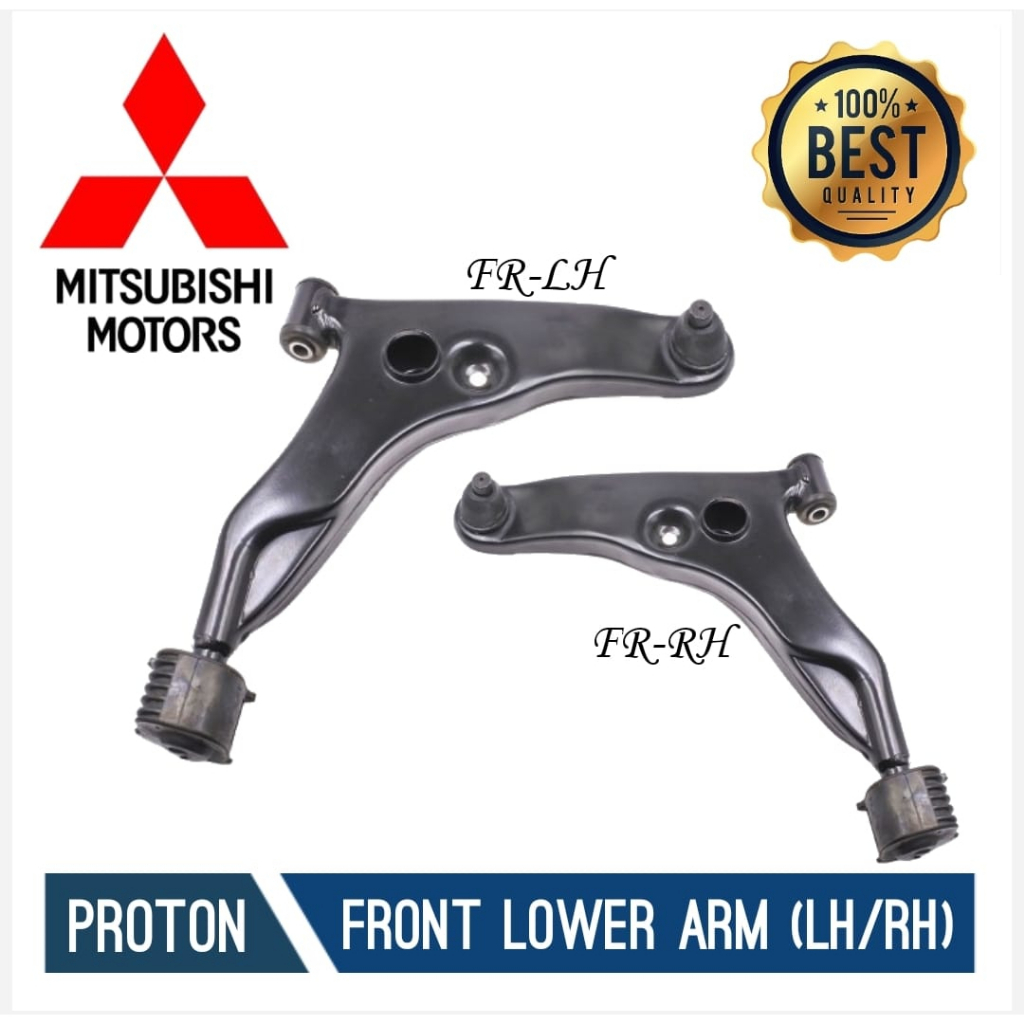 MITSUBISHI Front Lower Arm (LH/RH) Set for Proton Waja / Gen2 / Persona 2000-2011 | Shopee Malaysia
