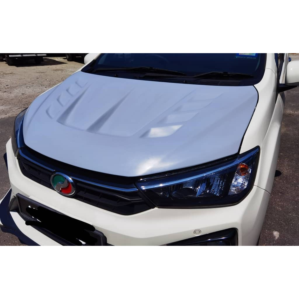 Perodua Bezza 1st Generation Mugen RR Bonnet Body Kit Fiber Ready Stock ...