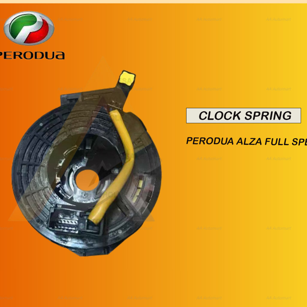 Perodua Alza Full Spec/Low Spec Spiral Cable Clock Spring Steering ...